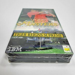 Media | 1997 Masters Tournament Highlights New Sealed Vhs Watermark ...